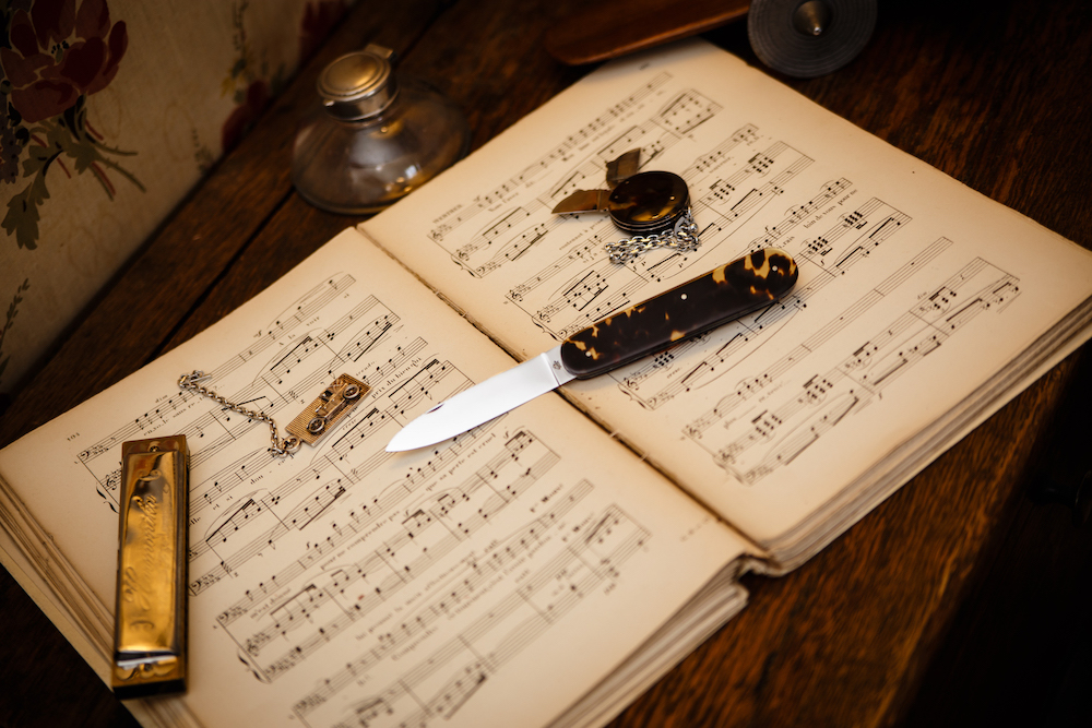 Couteaux collection, couteau artisanal poche et pliant - Sabatier K